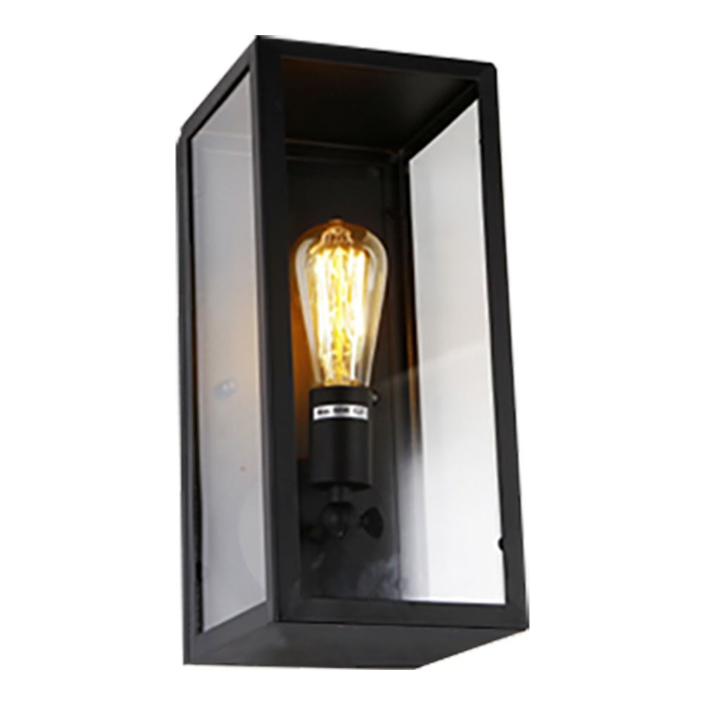 WALL FITTING E27 480X200X180MM SANDY BLK EBD0118 - Eagle Lighting