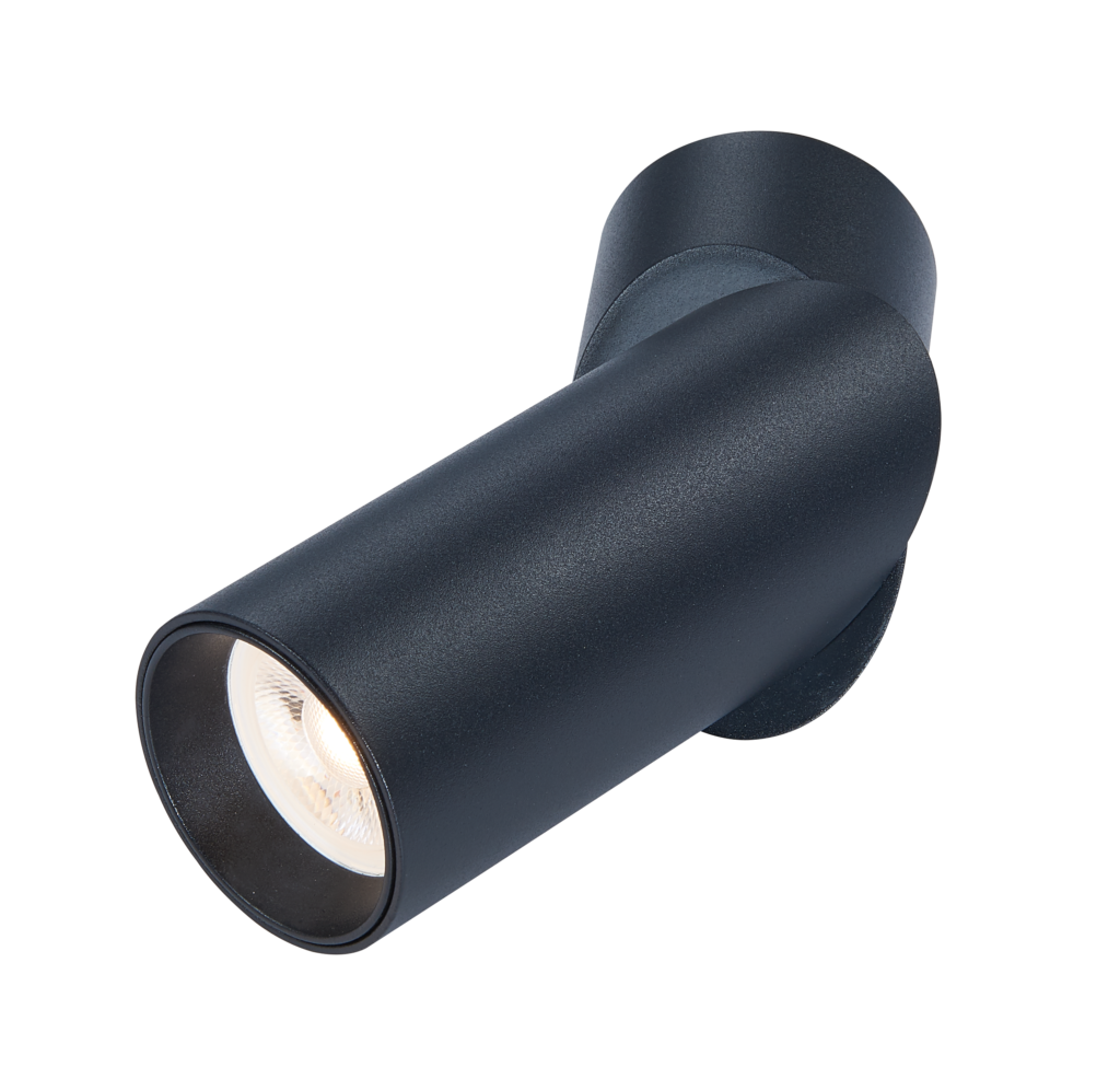 DOWN LIGHT SURF ROUND 50W GU10 230V SAND BLACK - DL124/04 - Eagle Lighting