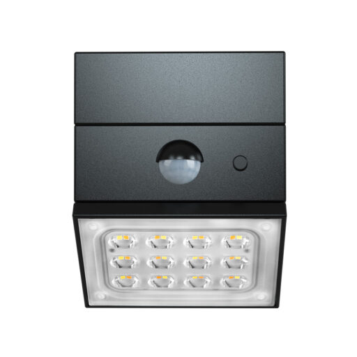 SOLAR DICE LED WALL LIGHT - 2.5W, 300LM, IP65, BLACK - SLT210/04 ...