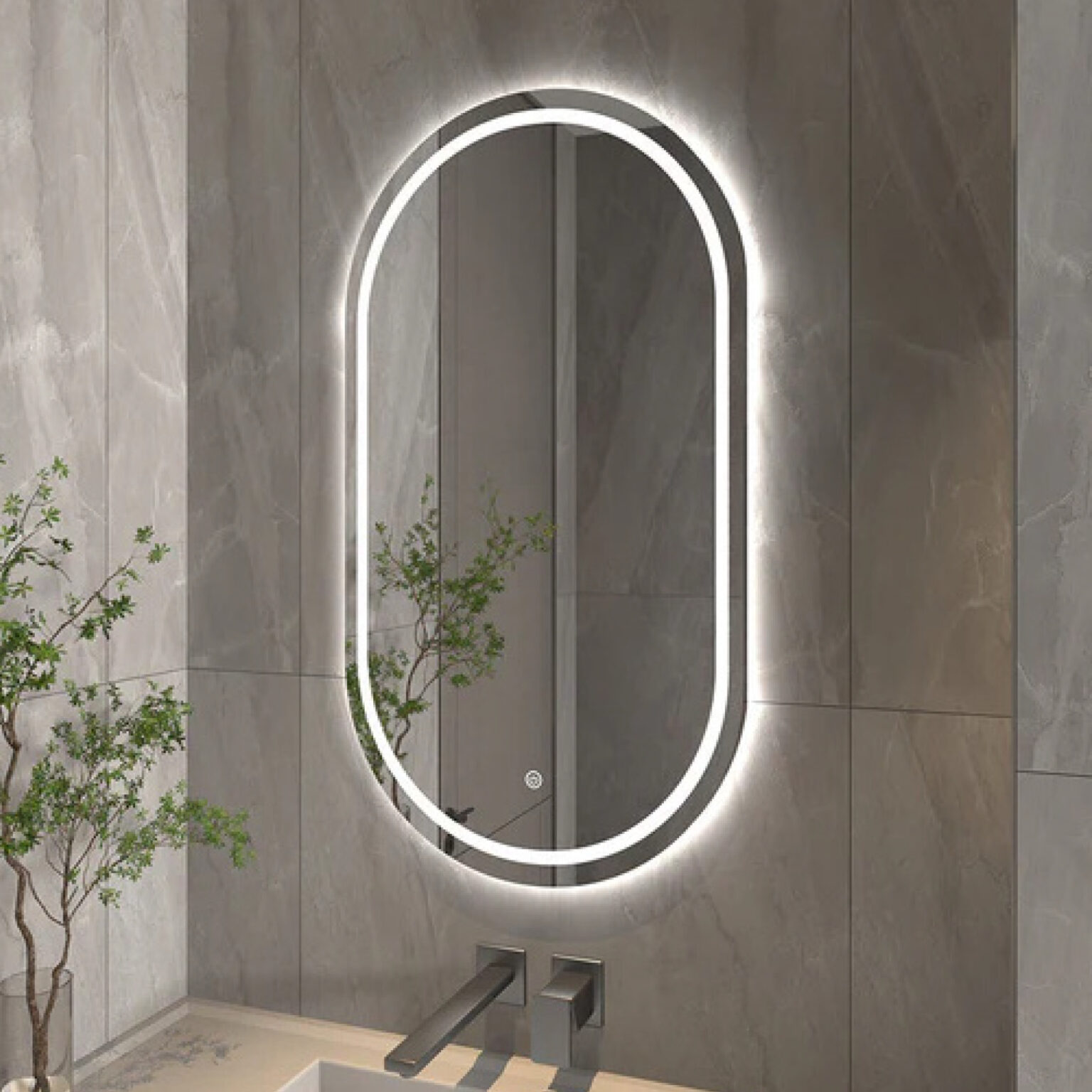 SCHIFFER PILL - LED MIRROR LIGHT, 500X900MM, 3000K-6000K - WZL1009 ...